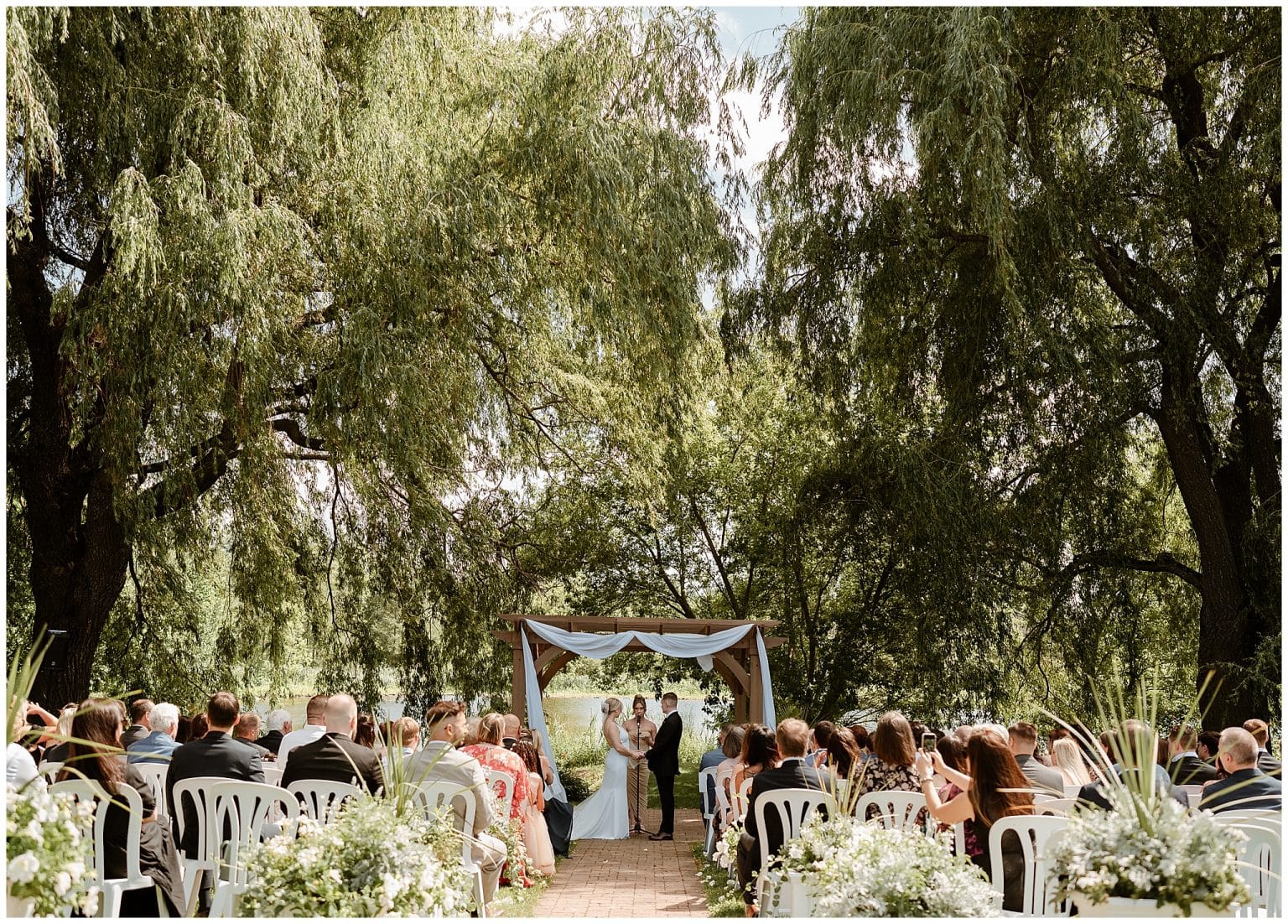 Brittany & Ethan's Timeless Summer Wedding at Auberge des Gallant ...